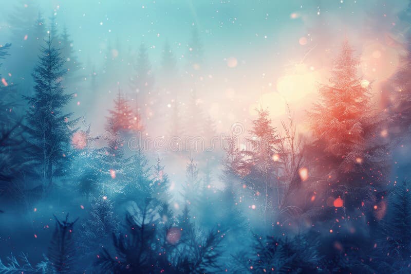 Cool Winter Blue Abstract Background with Icy Patterns, Frosty Textures ...