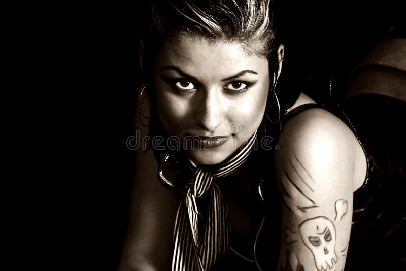 Cool Woman stock image. Image of expressions, beautiful - 1839483