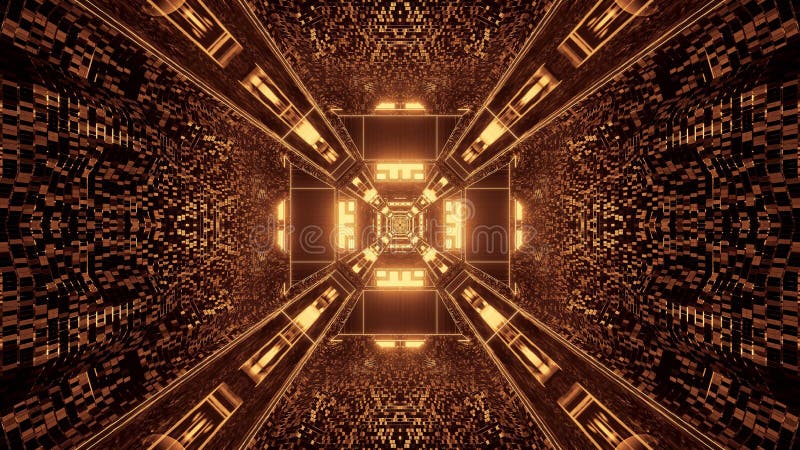 Techno Lights Wallpaper