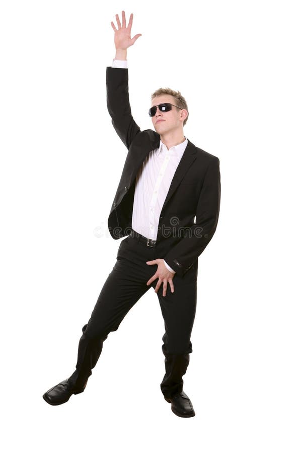 Man dancing at the club stock photo. Image of dancefloor - 22191924
