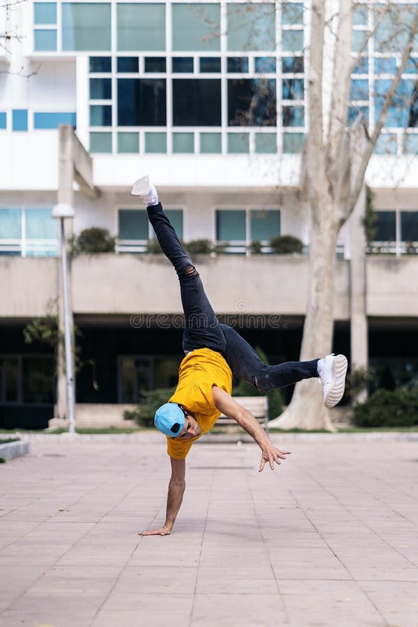 Hip Hop Dancer in the Park stock image. Image of performance - 264958681