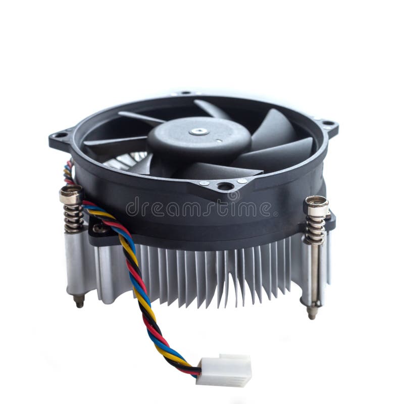 Cooler with Aluminum Radiator for Cooling the Processor on the Computer ...