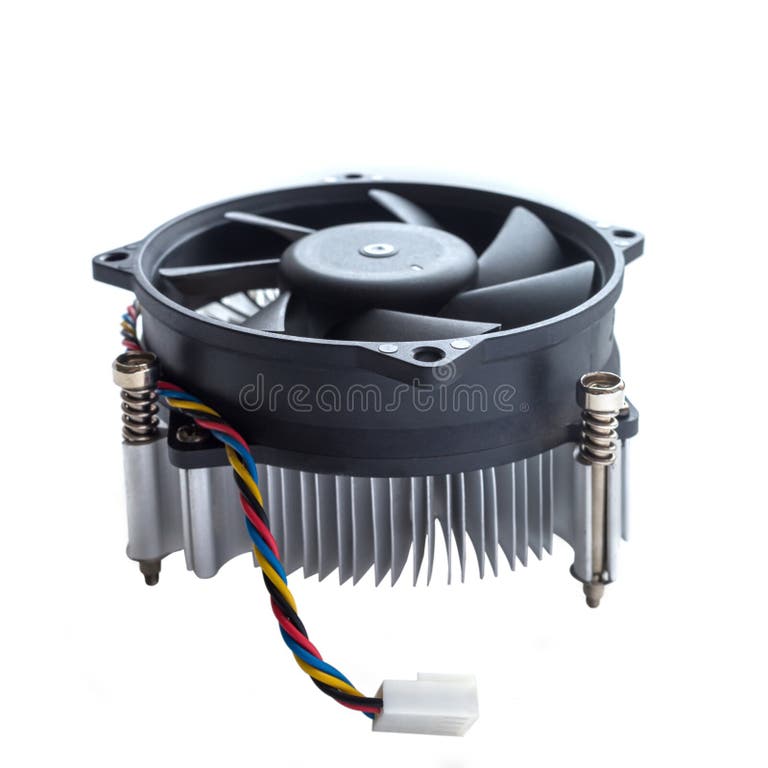 Cooler with Aluminum Radiator for Cooling the Processor on the Computer ...