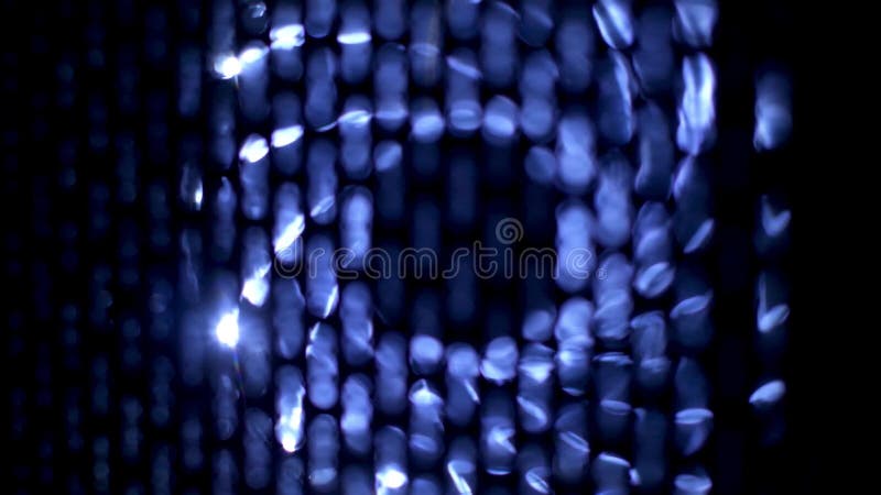 Cooler of Processor with Neon Light. LED Light, CPU Cooler Stock Video ...