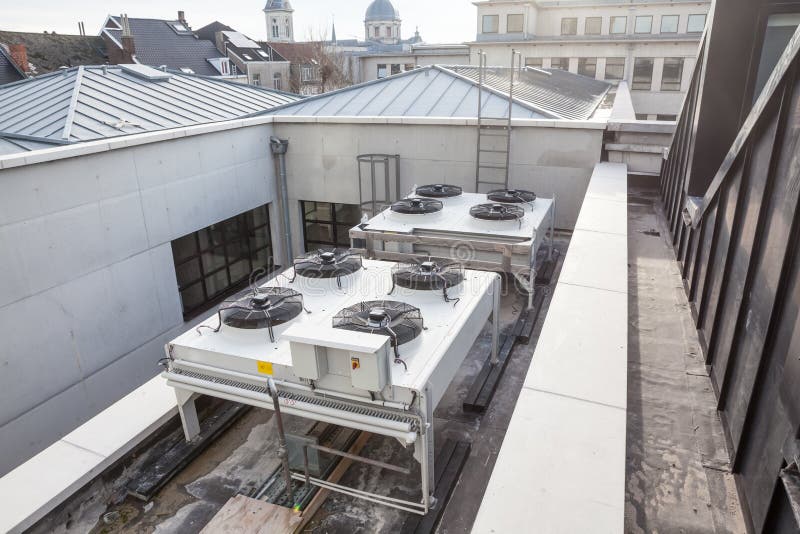 Cooling air conditioning stock photo. Image of technology - 135593096