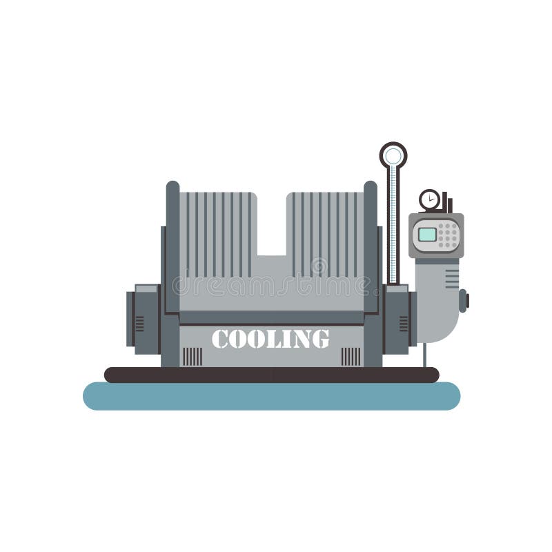 Cooling Process in Metallurgy or Metallurgical Production Industry ...
