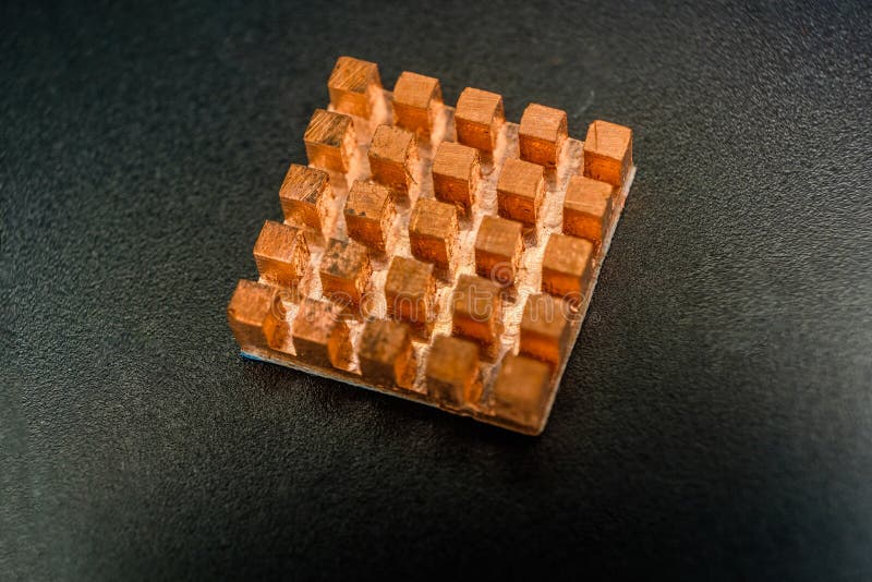 Cu - the Element Copper Symbol Stock Image - Image of chemistry, brown ...