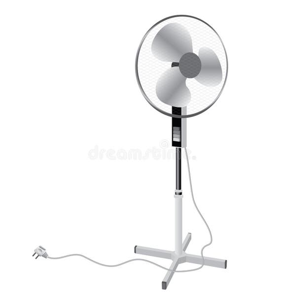 Cooling fan stock vector. Illustration of climate, refreshment - 15455446