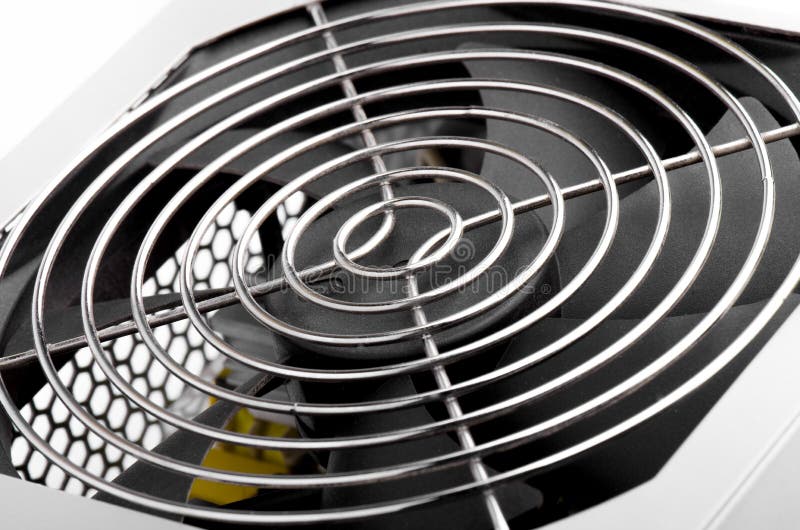 Cooling Fan Close Up stock image. Image of condition - 52661461
