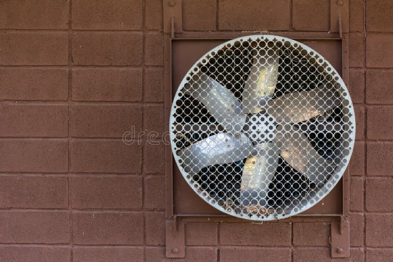 Cooling fan stock image. Image of building, factory, system - 83538479
