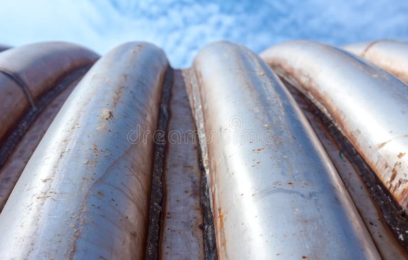 Cooling or Heating System Around Cistern, Reservoir Stock Image - Image ...