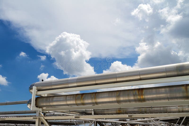 Cooling pipe stock image. Image of refrigerating, supermarkets - 41336601