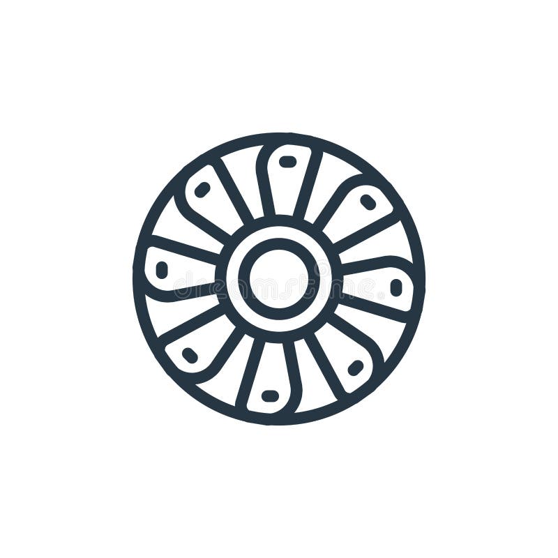 Cooling System Icon Vector from Hardware Network Concept. Thin Line ...