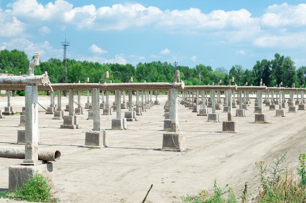 Cooling System of Production Stock Photo - Image of cathedral ...