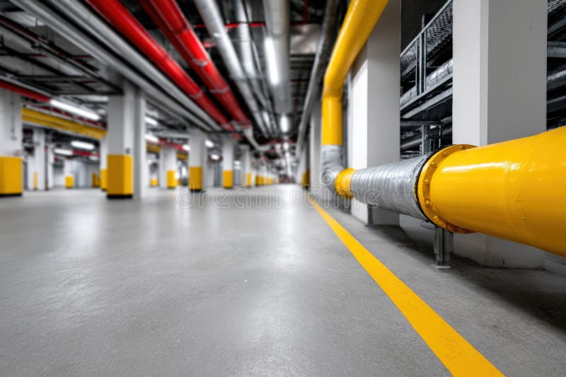 Cooling System Setup in a Modern Enterprise-grade Facility Stock ...