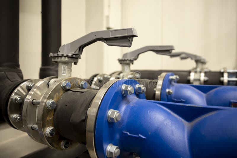 Cooling System of a Supercomputer Stock Image - Image of cool ...