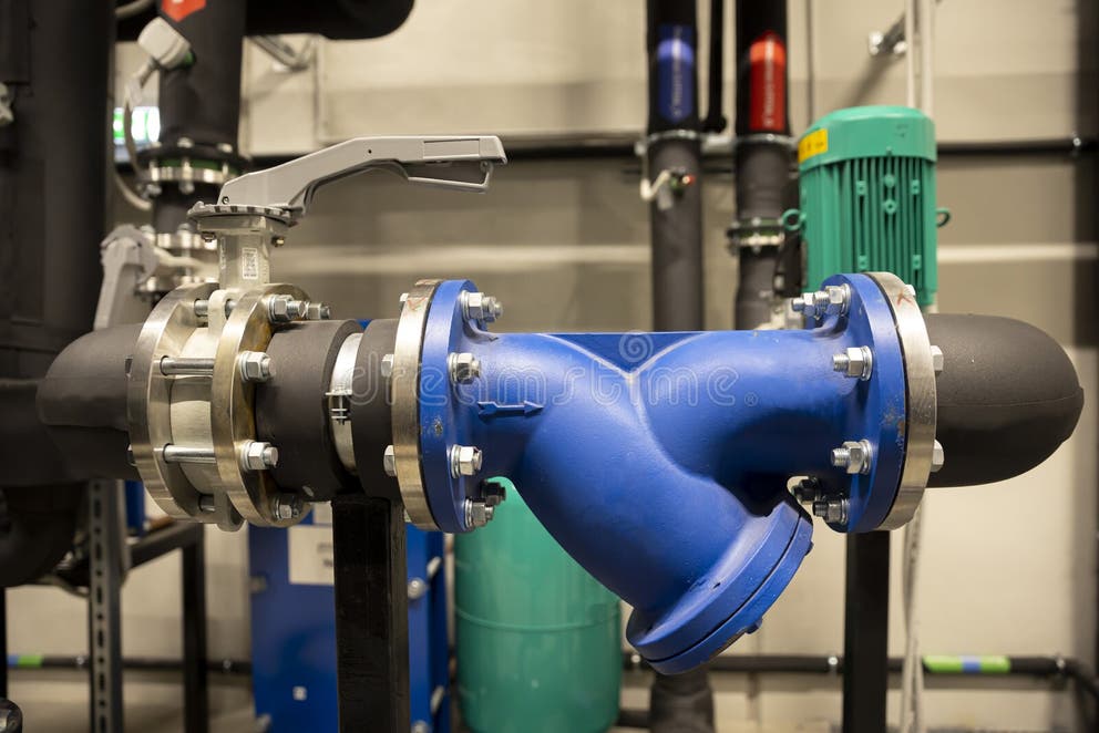 Cooling System of a Supercomputer Stock Photo - Image of conditioner ...