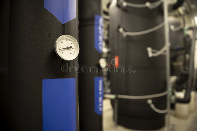Cooling System of a Supercomputer Stock Image - Image of black, liquid ...