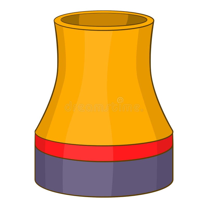 Cooling Tower Icon, Cartoon Style Stock Vector - Illustration of ...