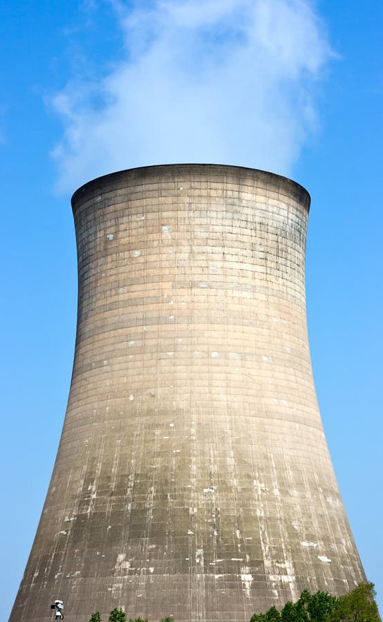 Cooling Towers, Power Station Stock Photo - Image of burning, flume: 101074