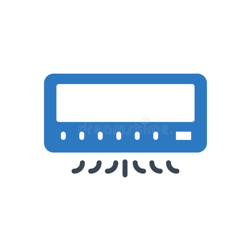 Cooling Vector Glyph Color Icon Stock Illustration - Illustration of ...