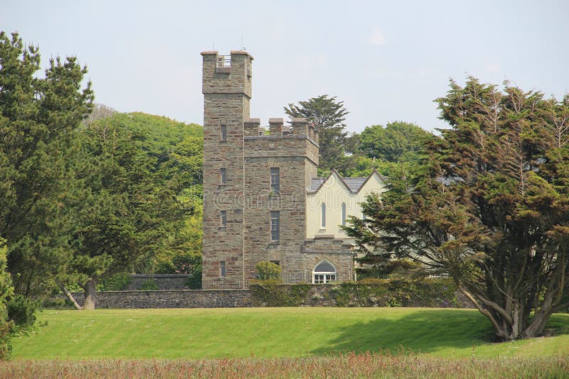 Coolmain Castle County Cork Ireland Stock Photo - Image of private ...