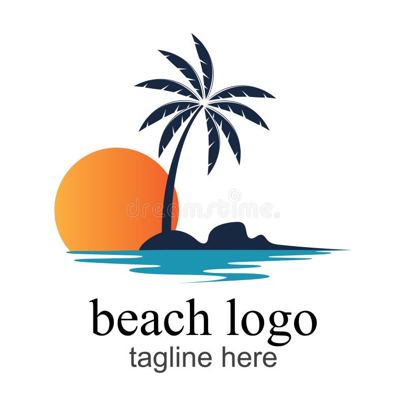 Coolness and Natural Beauty, Natural and Exotic Beaches,Beach Logo ...