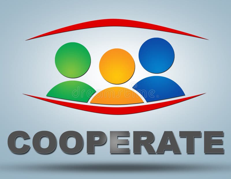 Cooperate stock photo. Image of definition, cooperate - 43605852