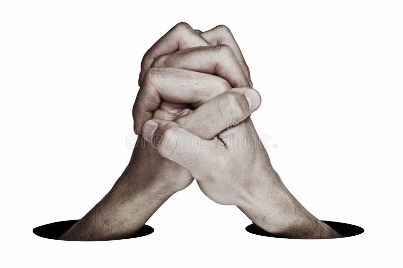 Two hands -parting stock photo. Image of love, family - 41676422