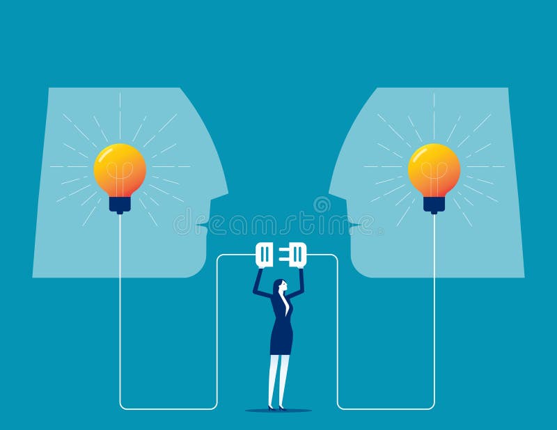 Cooperation or Collaboration Concept. Communication for Success ...