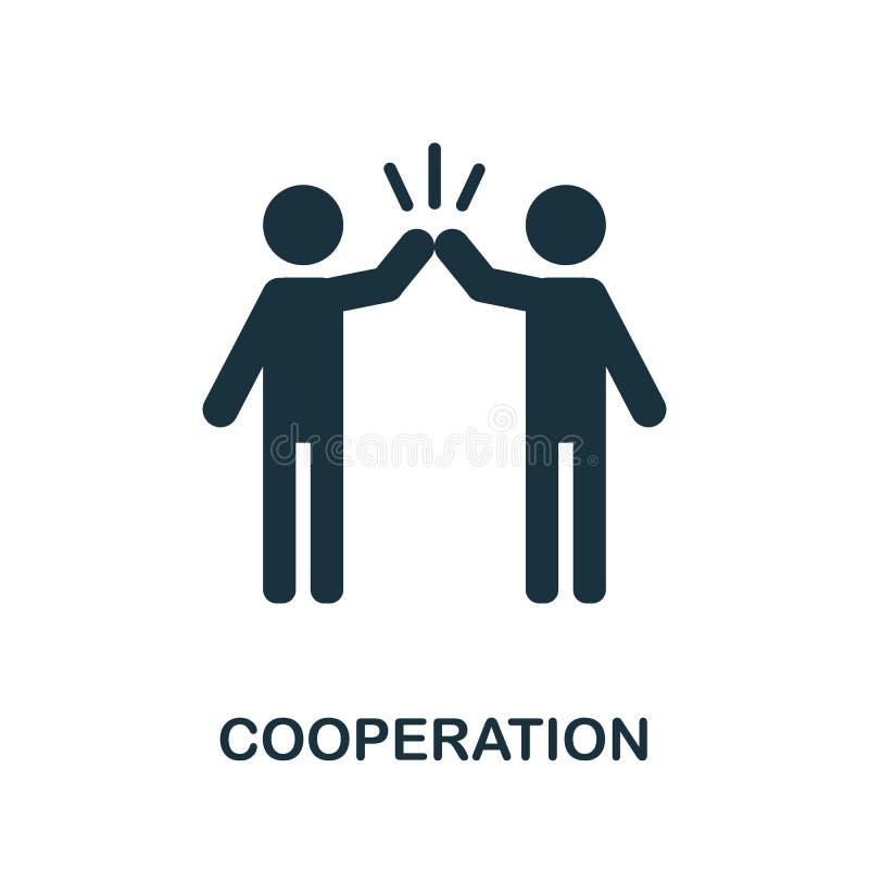 Cooperation Icon. Line Simple Icon for Templates, Web Design and ...