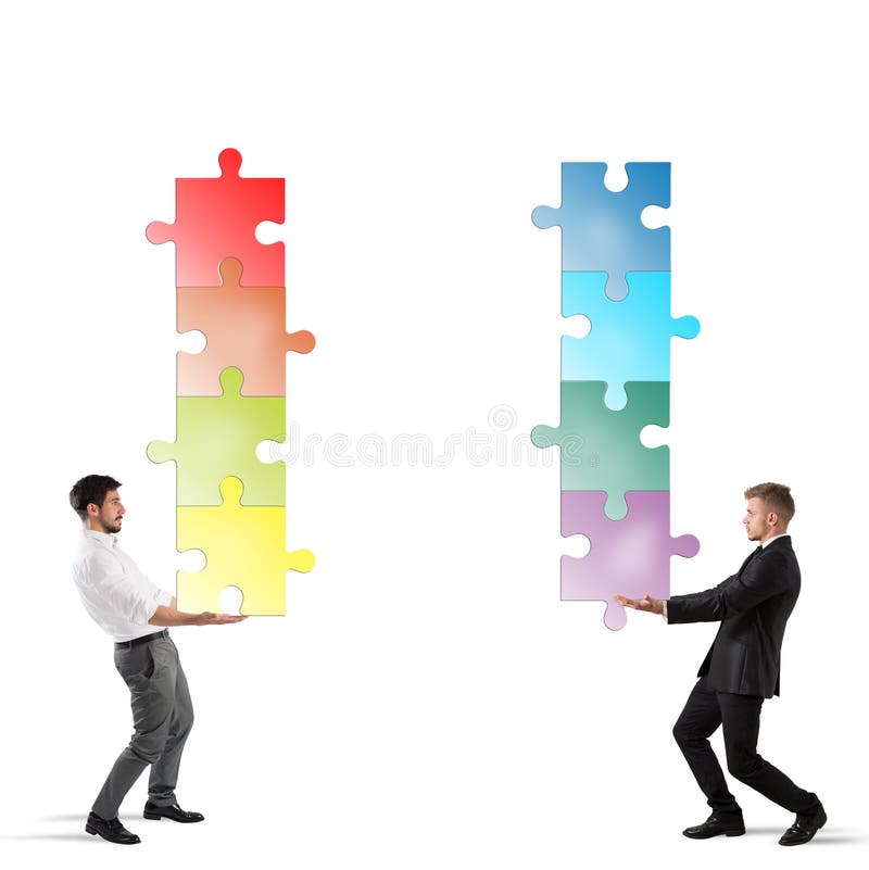 Cooperation at work stock image. Image of attached, agreements - 78087795