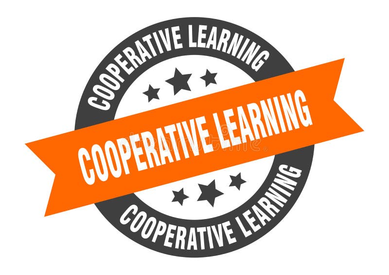 Cooperative Learning Sign. Cooperative Learning Round Ribbon Sticker ...