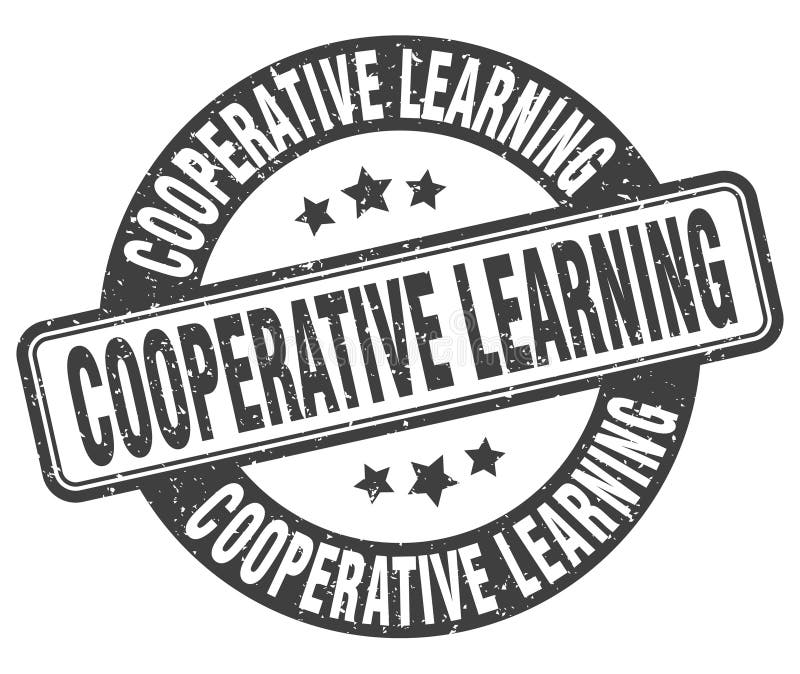 Cooperative Learning Stamp. Cooperative Learning Label. Round Grunge ...