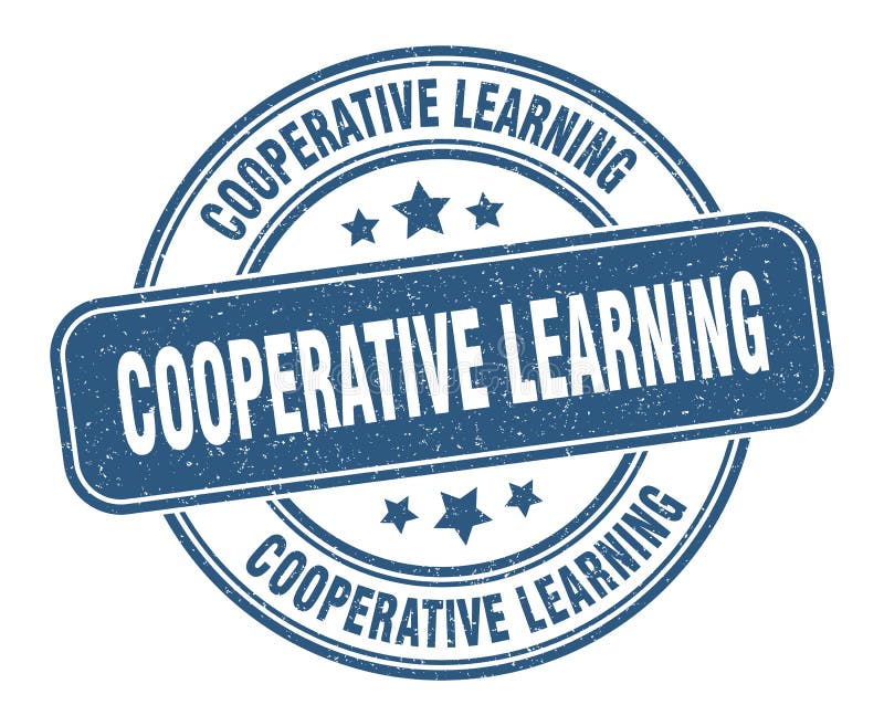 Cooperative Learning Stamp. Cooperative Learning Round Grunge Sign ...