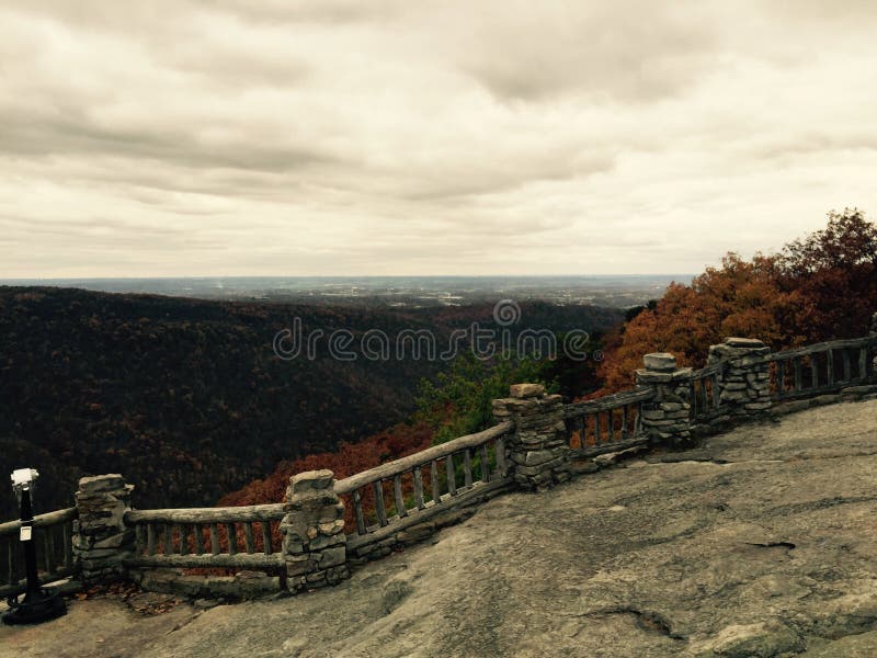 Coopers Rock State Park Overlook Over the Cheat River in West Virginia ...