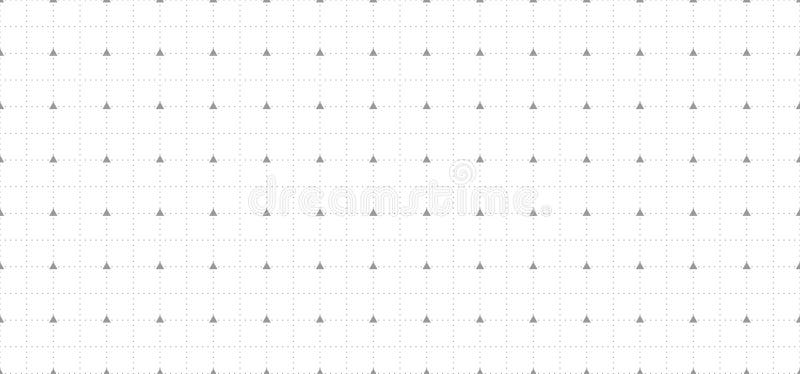 Coordinate Grid Background. Seamless Grey Grid Pattern with Triangles ...