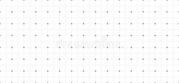 Coordinate Grid Background. Seamless Grey Grid Pattern with Triangles ...