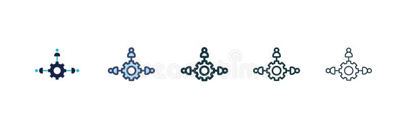 Coordinate Icon Vector Set on White Background Stock Vector ...