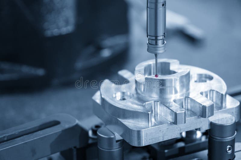 The Coordinate Measuring Machine ,CMM Probe Measure Dimension of the ...