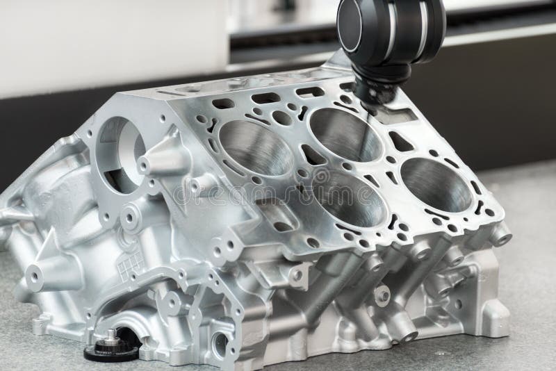 Drilling a Hole in Blank on Turning Machine Stock Photo - Image of ...