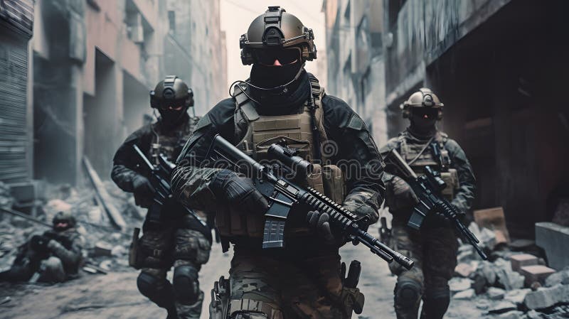 Coordinated Urban Intelligence Gathering: Soldiers Collect Vital ...