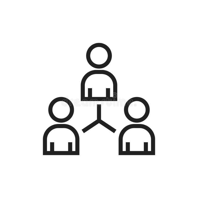 Coordinating People Vector Icon in 6 Different Modern Styles. Black ...