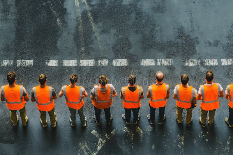 Coordination and Teamwork: Minimalistic Overhead View of Workers in ...