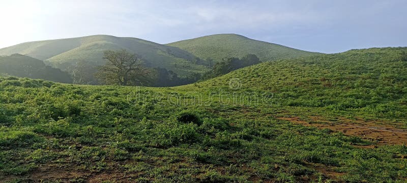 Coorg View Point on Mandalpatti Peak Stock Image - Image of point, view ...