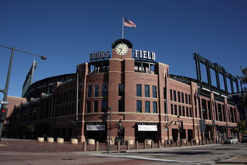 Coors Field Gate - Colorado Rockies Editorial Photography - Image of ...