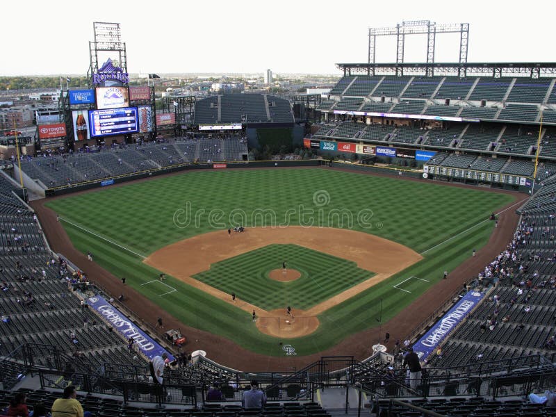 Coors Field Gate - Colorado Rockies Editorial Photography - Image of ...