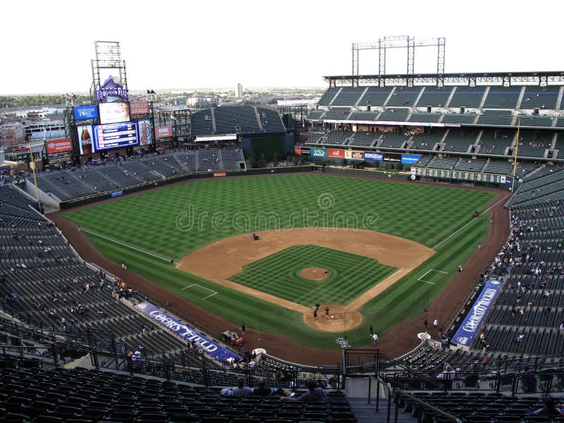 Coors Field Gate - Colorado Rockies Editorial Photography - Image of ...