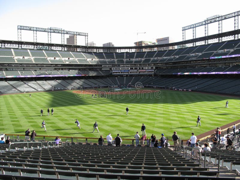 Coors Field Gate - Colorado Rockies Editorial Photography - Image of ...