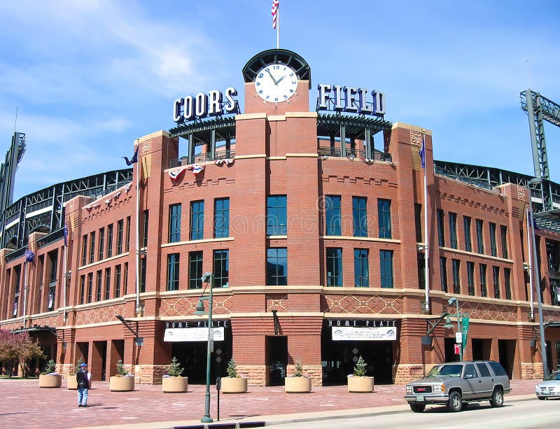 Coors Field Complex Baseball Stadium in Downtown Denver, Colorado ...